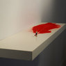 Liliana Porter - Forced Labor (red sand)