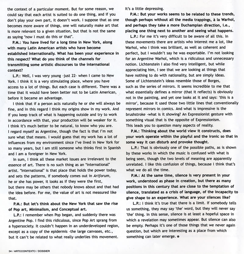 Liliana Porter - A Conversation with: Liliana Porter