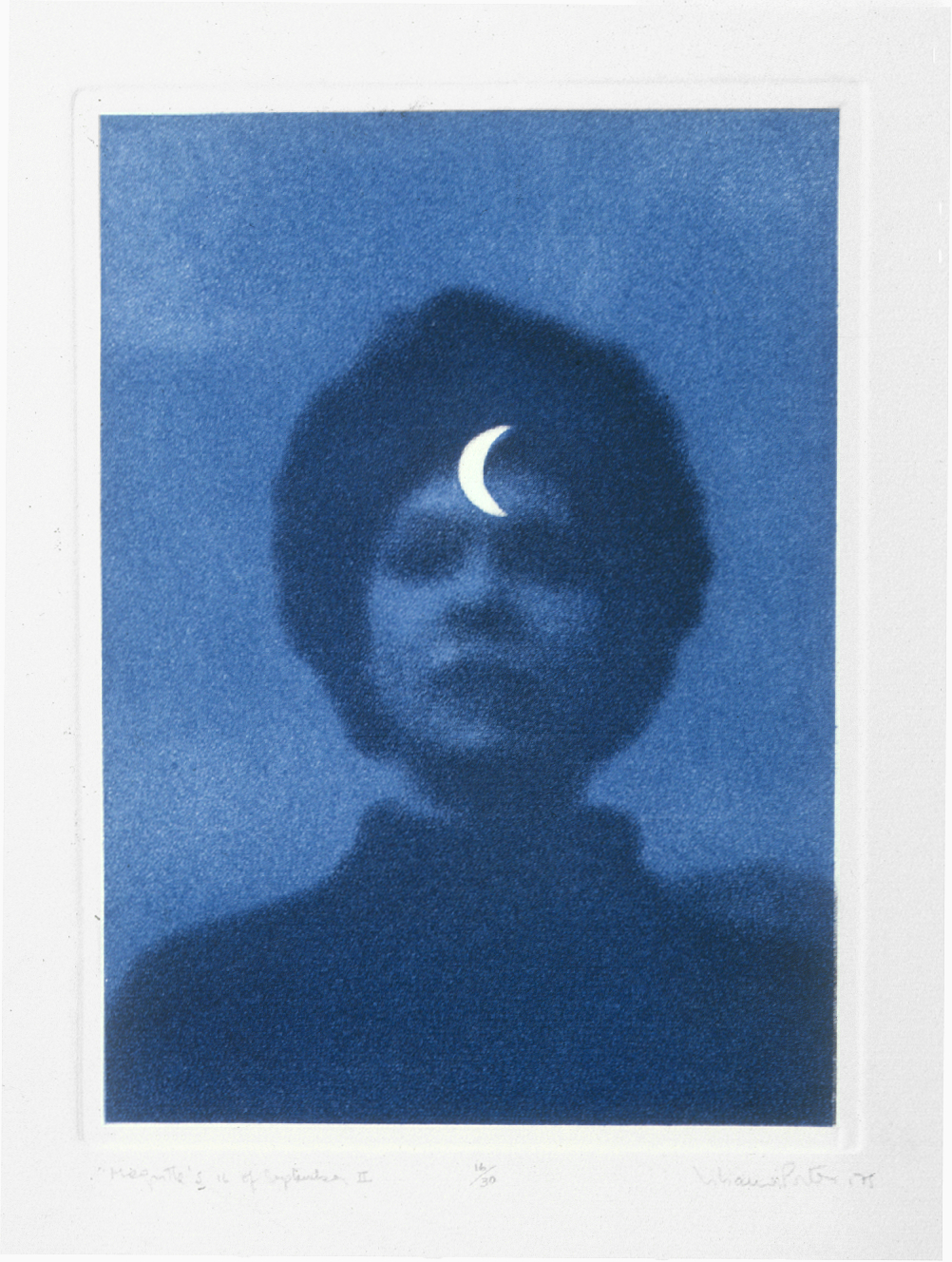 Liliana Porter - Magritte's 16th of September (self portrait)